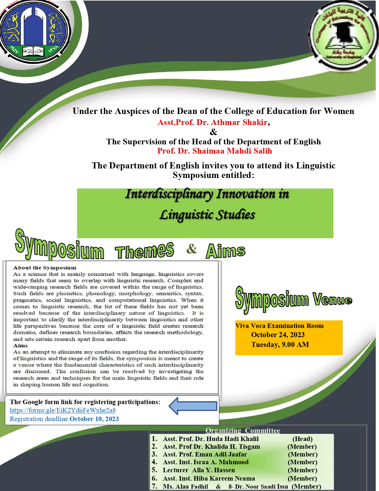 Interdisciplinary Innovation in Linguistic Studies (24 October 2023) · Events (Indico)